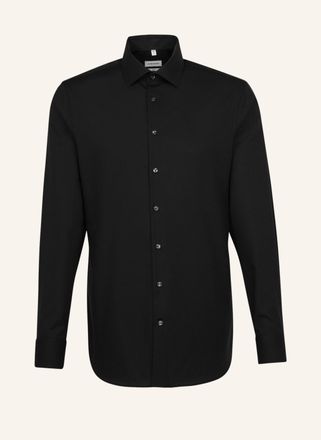 Seidensticker Seidensticker Business Hemd, Slim Fit schwarz