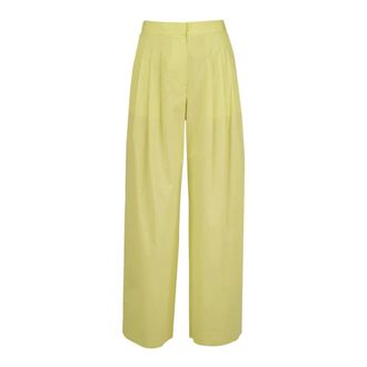 ottod'Ame Femme, Pantalons, Vert, Taille: 42 FR Pantalone Asia