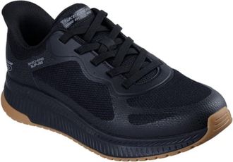 Skechers Herren Hands-Free Slip-ins Bobs Squad 4 Sneaker, Schwarz, 42 EU