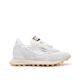 RUN OF Sneaker Cream M - - Shoes - Herren - Wei&szlig; - 45 EU