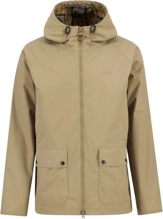 Barbour Homme, Vestes, Beige, Taille: S Domus Veste Imperm&eacute;able &agrave; Capuche