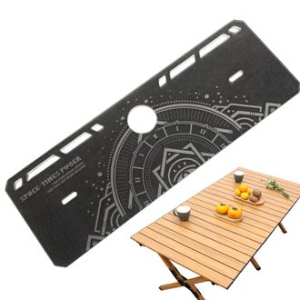 Generic Camping-Tischschild f&uuml;r den Au&szlig;enbereich | Campingtisch, transparent, Acrylplatte, Laternenhalter | Zubeh&ouml;r f&uuml;r M&ouml;bel, transparent, stabil - f&uuml;r Damen