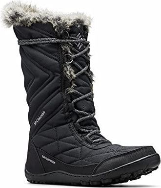Columbia MINX MID III bottes de neige imperméables Femme, Noir (Black x Ti Grey Steel), 36 EU