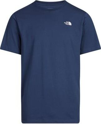The North Face T-shirt broderie marque en coton m&eacute;lang&eacute;
