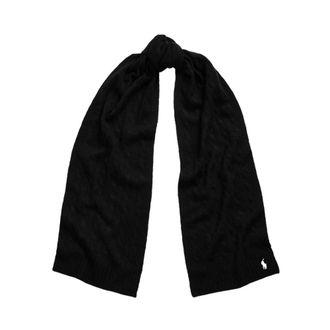 Polo Ralph Lauren WL Cshmr Oblong Scarf - - Accessories - Damen - Schwarzk - ONE SIZE