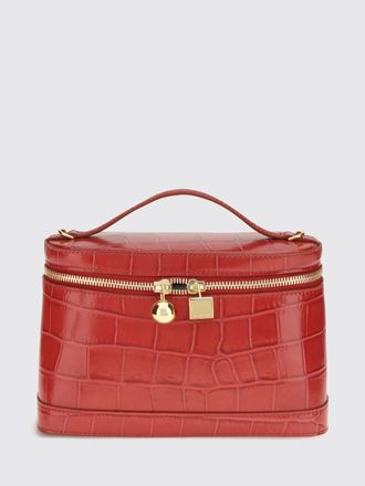 Jacquemus Mini-Tasche Le Petit Vanity aus Leder in Kroko-Optik