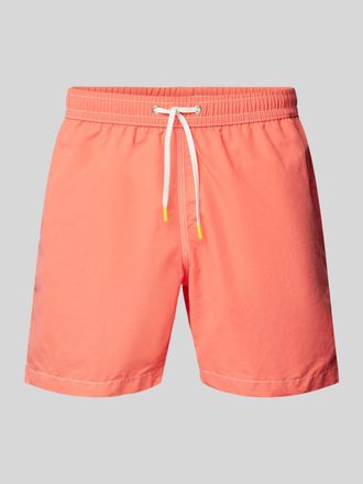 Hartford Badehose mit kontrastiven Ziern&auml;hten Modell Uni