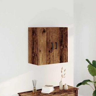 vidaXL Armoire murale vieux bois 60x31x60 cm bois ding&eacute;nierie - Vidaxl