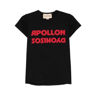 Valentino T-Shirt - - Tops - Damen - Schwarzk - S
