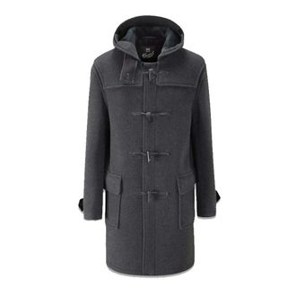 Gloverall Homme, Manteaux, Gris, Taille: L Morris Duffle Coat