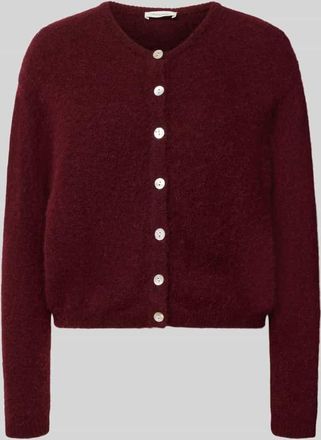 American Vintage Relaxed Fit Cardigan aus Woll-Alpaka-Mix Modell VITOW