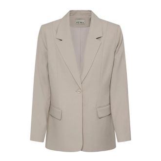 Ichi Blazer - - Jackets - Damen - Beige - S