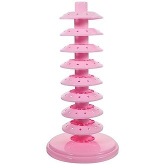 Hemoton G&acirc;teau Pop Stand 8 Niveaux Sucette Arbre Support Pr&eacute;sentoir en Ventouse G&acirc;teau Pop S&eacute;chage Stand pour Les F&ecirc;tes danniversaire De Mariage