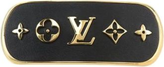 Louis Vuitton Barrette Pre-owned - Femme - Pre-owned - Noir - Taille: ONE Size