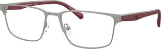 Emporio Armani unisex, Accessoires, Gris, Taille: 54 MM Ea1175 Rectangle Frame