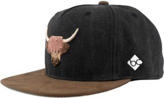 Bavarian Caps Unisex Snapback, Hochlandrind - Grau