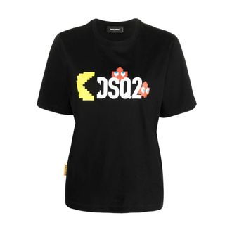 Dsquared2 Damen, Oberteile, Schwarzk, MGr&ouml;&szlig;e