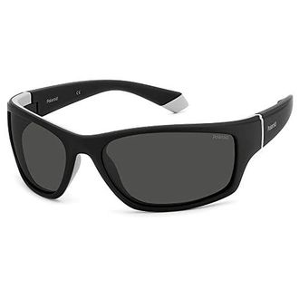 Polaroid Pld 2135/s 08A/M9 BLACK GREY Sunglasses Men Acetate, Standard, 65