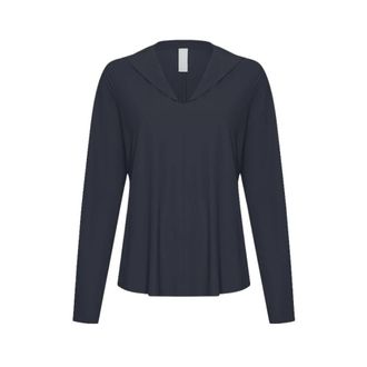 JapanTKY Tiyo Langarmshirt - - Tops - Damen - Blau - XS