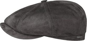 Stetson Casquette Hatteras Chevreau Homme - Made in Germany Casquettes pour lhiver avec Visiere, Doublure Hiver Automne Ete Printemps Printemps-ete - 61 cm An