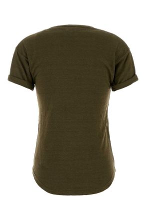 Isabel Marant Womens Koldia T-Shirt Green Lin