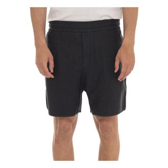 Emporio Armani All-over Micro Eagle Jacquard Jersey Shorts - - Shorts - Herren - Blau - 2XL