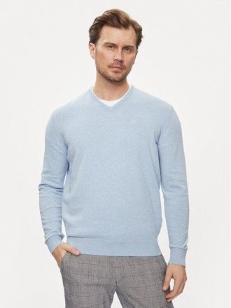 Bugatti Pullover 7300 95510 Himmelblau Regular Fit
