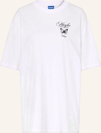 HUGO BOSS Hugo Oversized-Shirt weiss