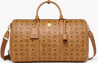 MCM Ottomar Weekender in Visetos COGNAC VISETOS