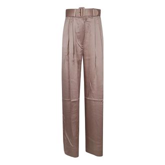 Zimmermann Femme, Pantalons, Rose, Taille: 36 FR Silk Tuck Pant