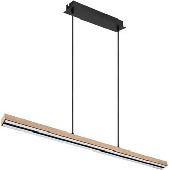 Globo Lighting Gebraucht] Globo Led Pendelleuchte Doro H&auml;ngeleuchte H&auml;ngelampe In Holzoptik Breite 7,5614 B-Ware