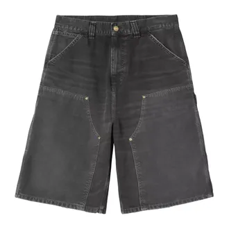 Carhartt Work in Progress Homme, Shorts, Noir, Taille: S OG Double Knee Short