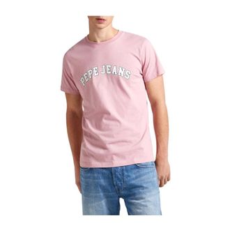 Pepe Jeans London Clement T-Shirt - - Tops - Herren - Rosa - XL