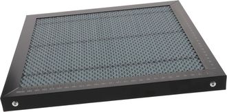 OSALADI Honeycomb Working Table Metall Gravur Plattform mit Wabenstruktur für Lasergravur Maschine Langlebiges Hitzeabweisendes Zubehör für Holz Metall