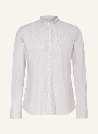 Gottseidank Gottseidank Trachtenhemd Lenz Slim Fit Mit Stehkragen beige