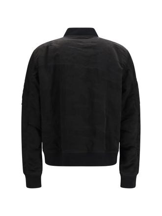 Fendi Tape Bomber Jacket - Black