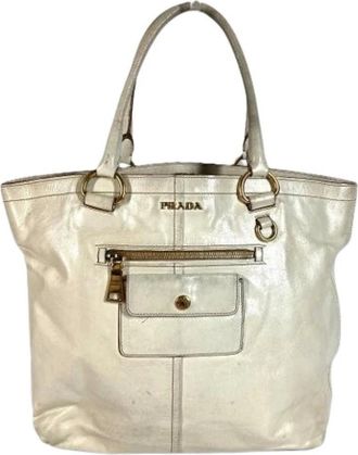Prada Damen, Pre-Owned, Beige, ONE SIZEGr&ouml;&szlig;e