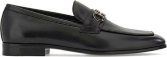 Ferragamo Loafer mit Gancini-Schild - Schwarz