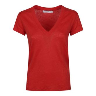 Iro Iro, Femme, Tops, Rouge, Taille: 40 FR Rodeo T-shirt