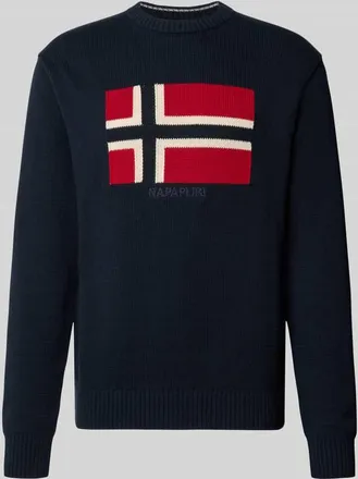 Napapijri Strickpullover aus reiner Baumwolle Modell MURA