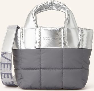 VeeCollective Handtasche Porter Mini Tote Mit Pouch grau
