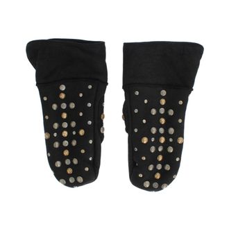 Dolce & Gabbana L&auml;ssige Handgelenkshandschuhe - - Accessories - Damen - Schwarzk - ONE SIZE