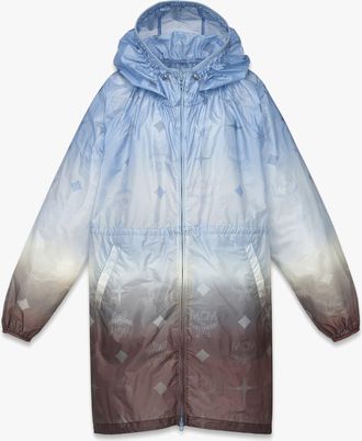 MCM Parka aus Ripstop-Nylon mit Farbverlauf und Monogramm
