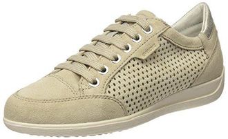Geox Femme D Myria B Baskets, Light Taupe 0022-C6738, 36 EU