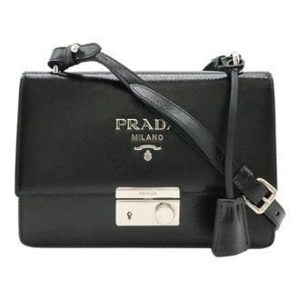 Prada Sac pochette vintage doccasion - Femme - Pre-owned - Noir - Taille: ONE Size