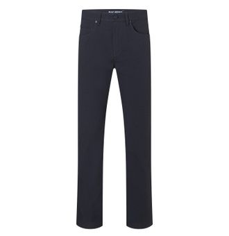 MAC Broeken Stoffhose MAC Arne, Herren, Gr. 33, L&auml;nge 32, schwarz (midnight blau), Web, Obermaterial: 98% Baumwolle, 2% Elasthan, unifarben, lang, Hosen Stoffhose