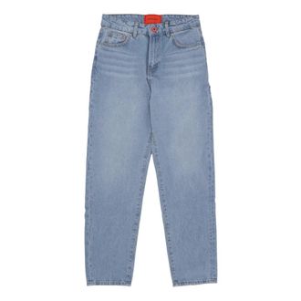 Vision Of Super Jeans mit Totenkopfdruck in Denimblau - - Jeans - Herren - Blau - W34