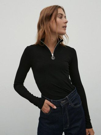 Edited Langarmshirt Svetlana (1-tlg) Plain/ohne Details