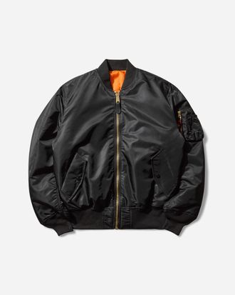 Alpha Industries MA-1 Heritage Bomber Jacket Black