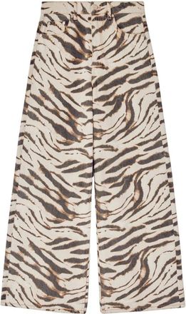 Ganni Femme, Jeans, Multicolore, Taille: W26 Printed Denim Lari Jeans